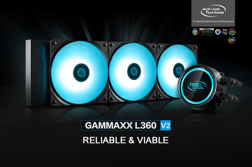 GAMMAXX L360 V2 DEEPCOOL- CPU Liquid Coolers