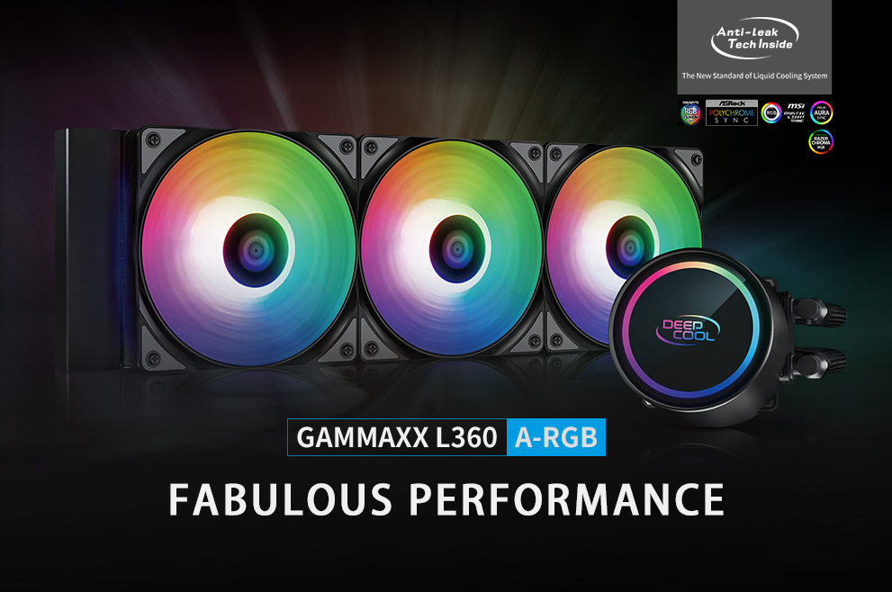 GAMMAXX L360 A-RGB DEEPCOOL- CPU Liquid Coolers