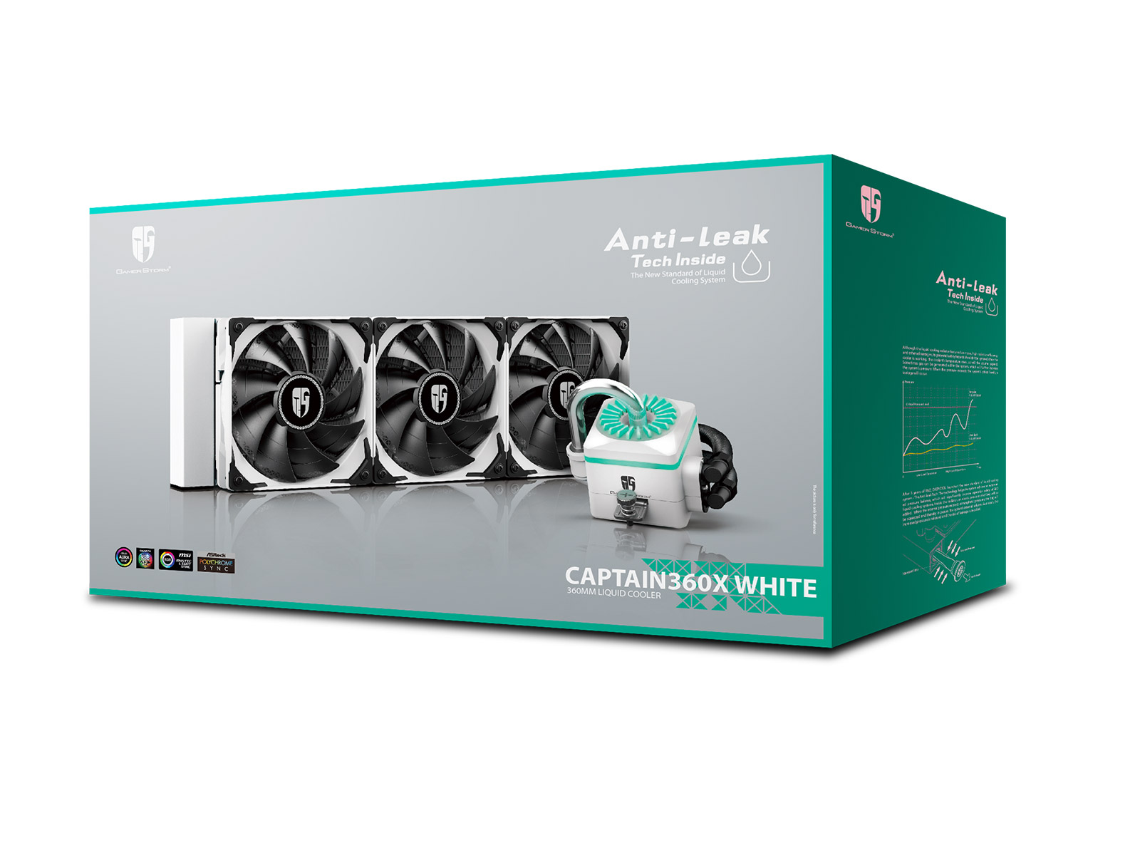 CAPTAIN 360X WHITE - DeepCool