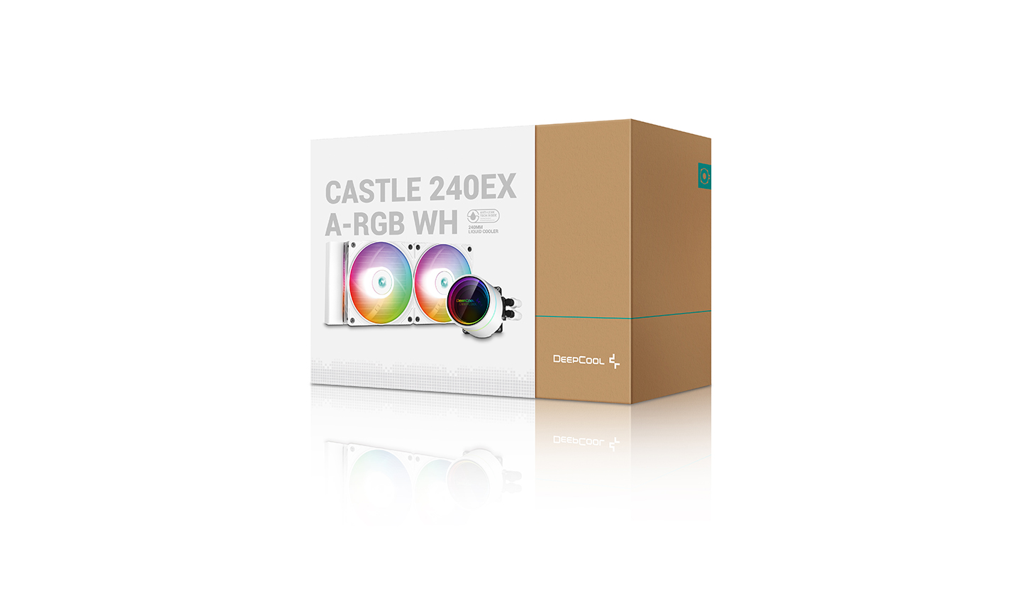 CASTLE 240EX A-RGB WH - DeepCool