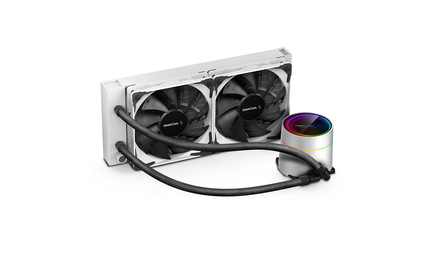 CASTLE 240EX WHITE - DeepCool
