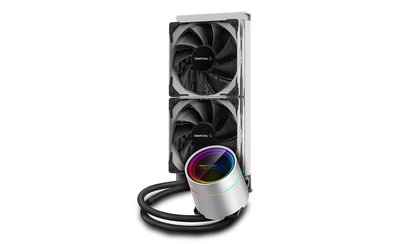 CASTLE 240EX WHITE - DeepCool