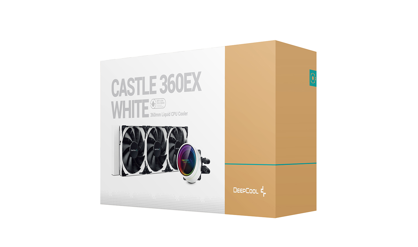 CASTLE 360EX WHITE - DeepCool